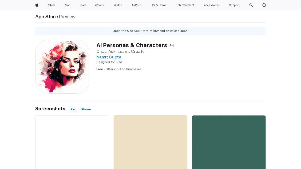 AI Persona Chat - BestofAI